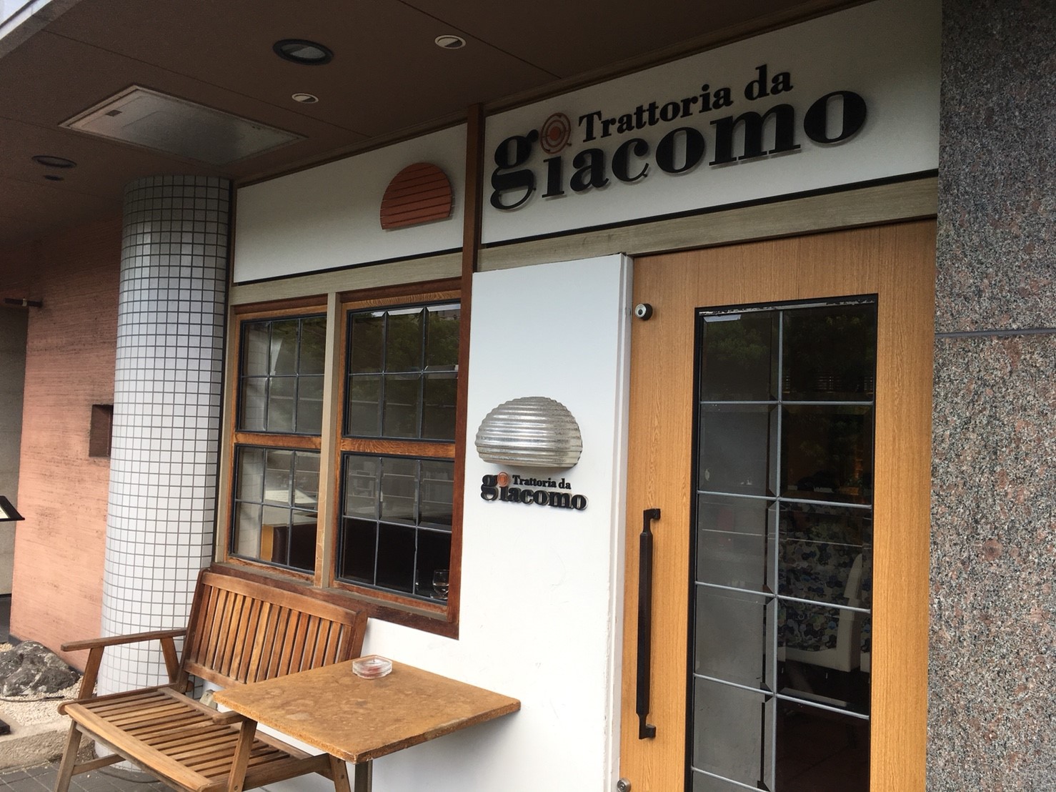 大阪福島にあるトラットリア ダ ジャコモ（Trattoria da giacomo）のランチパスタがおしゃれで美味しくてコスパがいい！ | リバフク